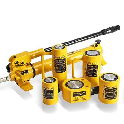 分离式千斤顶液压油缸10T20T30T50T100吨200分体式双回路电动磁泵