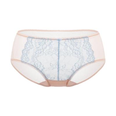 【倾城之恋小裤新色】遐平角裤春夏速干不夹臀大码包臀中腰内裤女