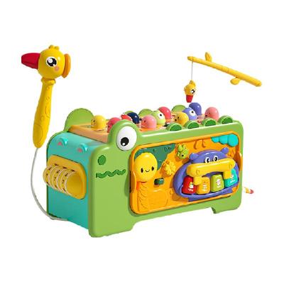 宝宝多功能益智六面体摇铃玩具