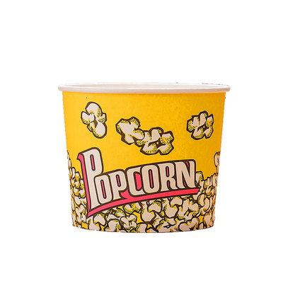 纸杯盒子餐饮具爆米花桶定制logo