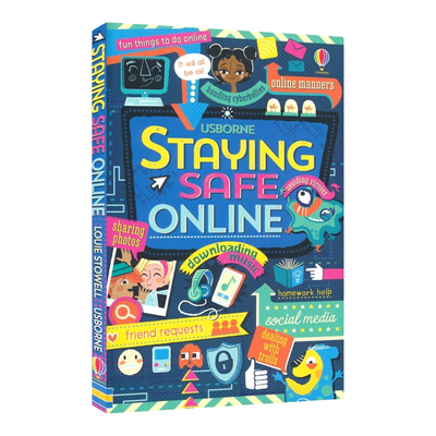 【自营】Usborne Staying Safe Online 尤斯伯恩 健康网络指南 安全上网 儿童百科科普 英语课外读物 英文原版进口儿童图书