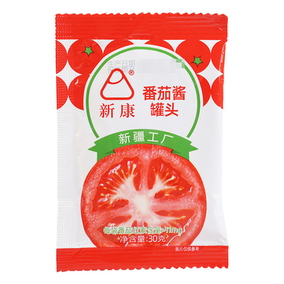 新康番茄酱薯条意面家用新疆特产
