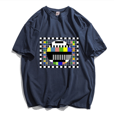 青年怀旧复古生活大爆炸短袖t恤