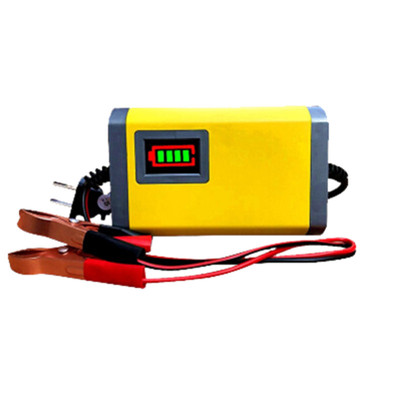 优信12v电瓶充电器汽车铅酸电池