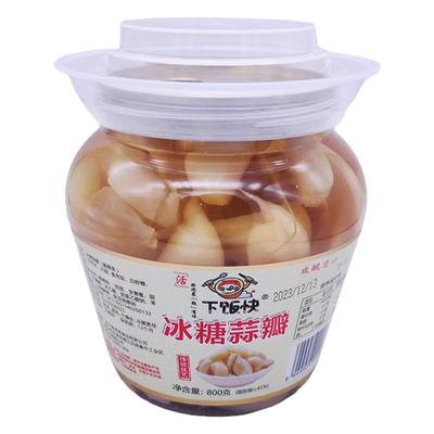 瓶装眉山泡菜糖蒜虎将冰糖蒜瓣
