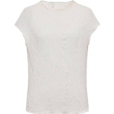 EP雅莹七分袖通勤真丝西装外套