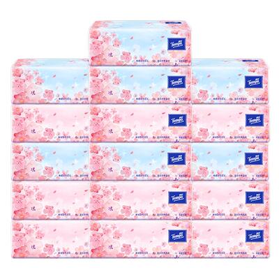 得宝新品樱花味有香4层抽纸软抽