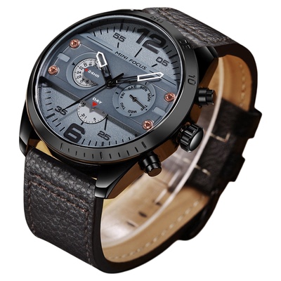 品牌正品MINIFOCUS腕表虫洞概念学生考试公务员男士工装手表军迷