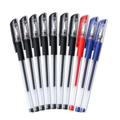 学生办公签字碳素笔包邮