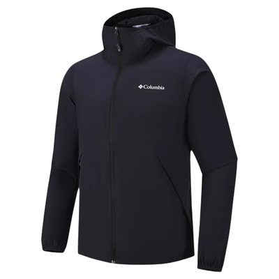 哥伦比亚男拒水防风连帽夹克