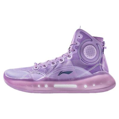 李宁正品驭帅14男子潮流舒适高帮耐磨系带实战篮球鞋ABAQ033-6