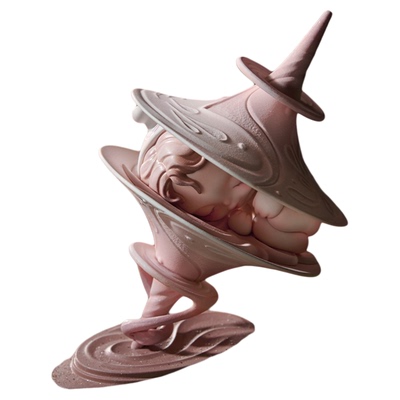 泡泡玛特SKULLPANDA进退之门手办