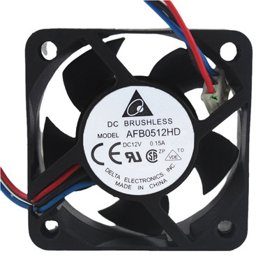 台达DELTA 5CM AFB0512HD 12V 0.15A 5020双滚珠散热风扇超耐用