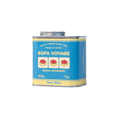 沙发上航行意式咖啡豆