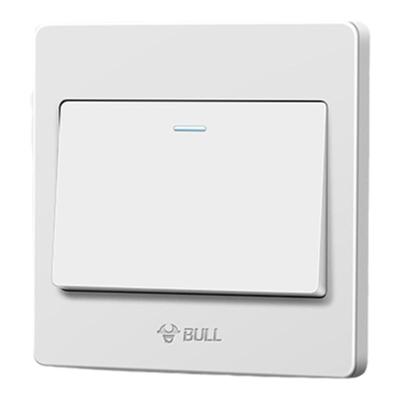 公牛墙壁开关插座暗装经典款白