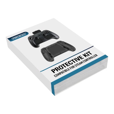 Steam Controller2手柄12合1保护套装+硅胶摇杆帽+保护贴纸防尘塞