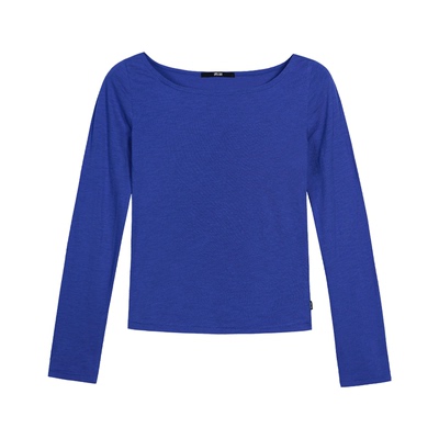 SPELLEDIT春季一字领长袖T恤