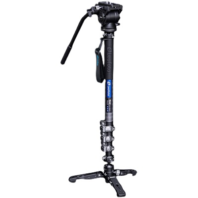 碳纤维独脚架徕图云台快拆摄像