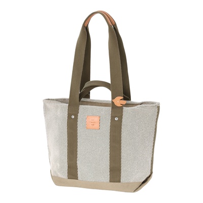 bounded有界原创日系帆布大容量拖特真皮拼接妈咪包通勤包电脑包