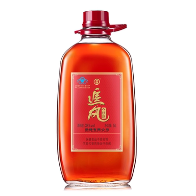 劲牌追风八珍酒500ml酒瓶5L大桶