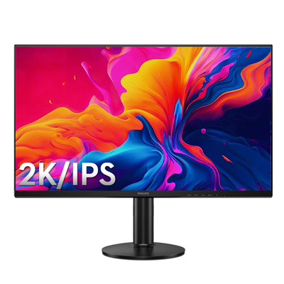 飞利浦27英寸IPS显示器2K高清台式电脑屏幕办公双屏27E2N1500LS