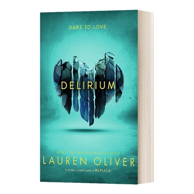英文原版小说 Delirium Delirium Trilogy 1 爱是一种病 劳伦 奥利弗 忽然七日作者 英文版 进口英语原版书籍