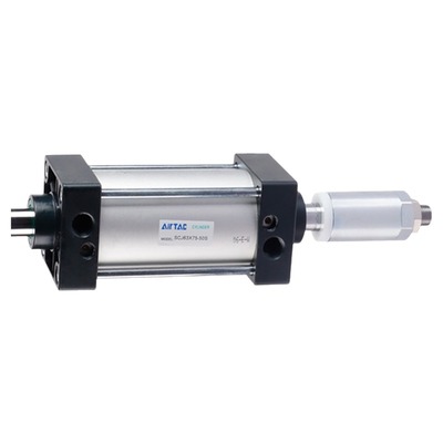 亚德客可调行程标准气缸SCJ32/40/50/63/80*50x75X100X200-30/50S