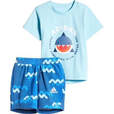 阿迪达斯婴童运动套装