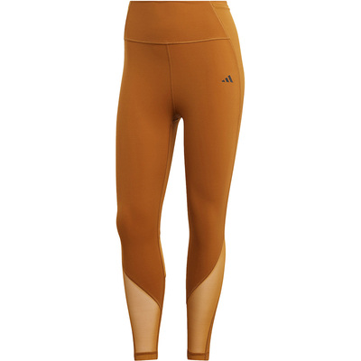 Adidas/阿迪达斯官方正品当季新款女子网纱拼接运动九分裤HR5426