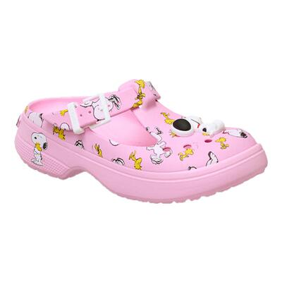 CrocsxPeanuts玛丽珍女洞洞鞋