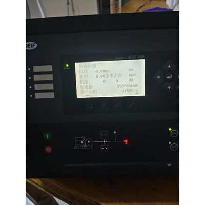 议价，DEIF丹控AGC222控制器拆机件成色还可以功能包好通电显示正