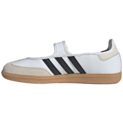 adidas/阿迪达斯SAMBA JANE W 经典魔术贴运动休闲鞋小白鞋JR1402