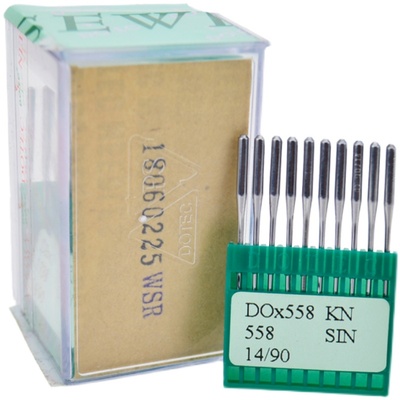 DOTE进口圆头锁眼机机针DOX558重机3200所特舒普981/9820圆眼机针