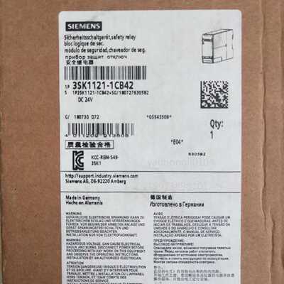 议价原装推荐3SK1121-1CB42西门子1CB41安全1AB40继电器3SK11211C