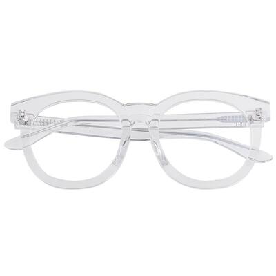 LOHO圆形透明可配度数近视眼镜