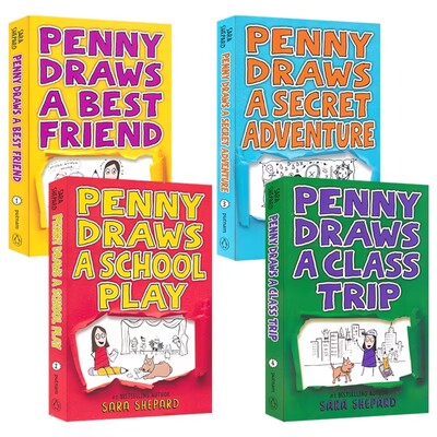 佩妮画画系列4册章节小说