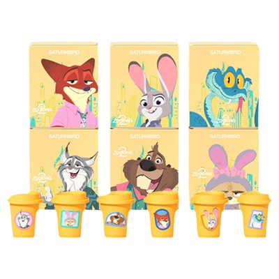 【新品】三顿半|迪士尼疯狂动物城合作款新冒险系列冻干咖啡6颗装