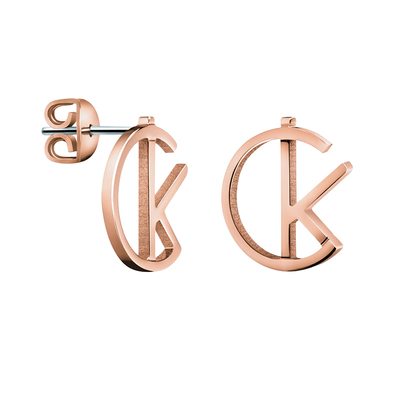 CalvinKleinCK-Logo字母耳钉