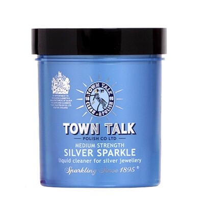 【英国原装】TownTalk泰通洗银水不伤银银饰去氧化首饰清洁保养液