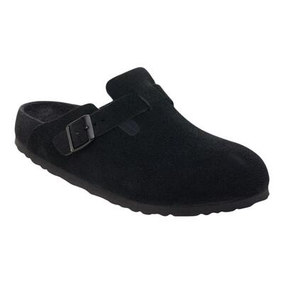 BIRKENSTOCK绒面革包头拖鞋