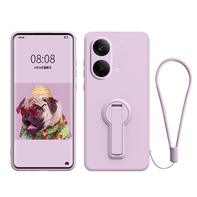 自带支架多功能隐形液态硅胶壳