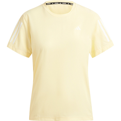 阿迪达斯女士透气训练运动短袖