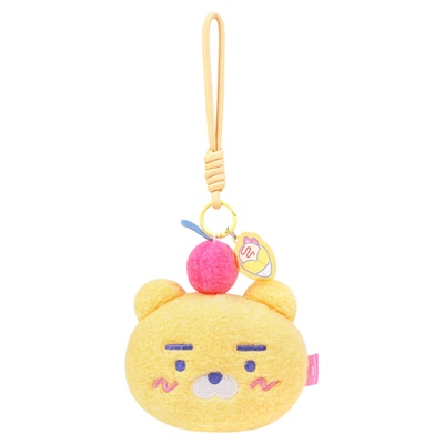 kakaofriends毛绒抽绳耳机包挂件