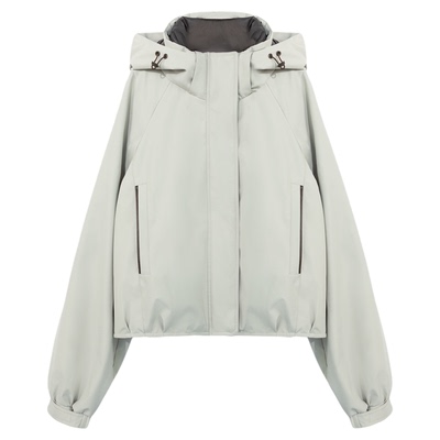 Nella Folla·鹅绒服派克服三穿户外休闲撞色冬季短夹克(含内胆)