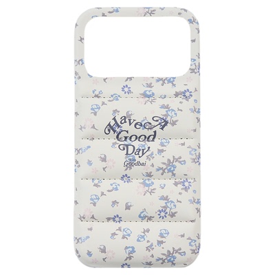 GOODBAI 'HAVE A GOOD DAY' 碎花手机壳