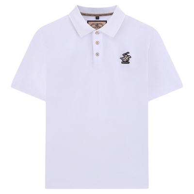 父亲节礼物桑蚕丝男士短袖POLO