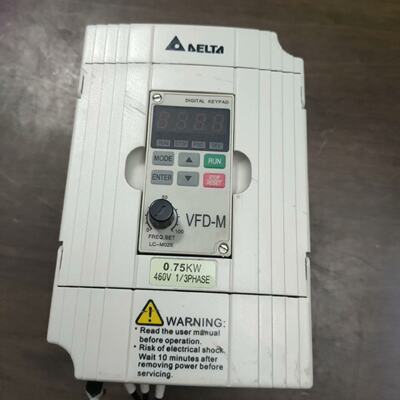 【询价】台达VFD007M43B变频器0.75KW,输入380-48适用