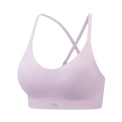 VfU面膜杯低强度运动内衣一体杯透气背心瑜伽普拉提聚拢健身文胸