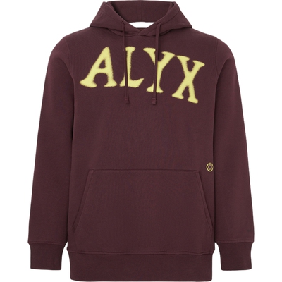 【38焕新周】1017 ALYX 9SM 男士宽松品牌标志印花棉质连帽卫衣