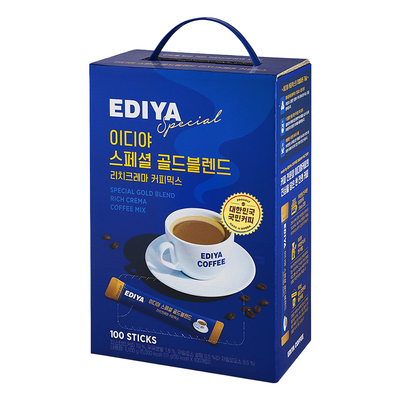 EDIYA金装冻干混合速溶咖啡100条